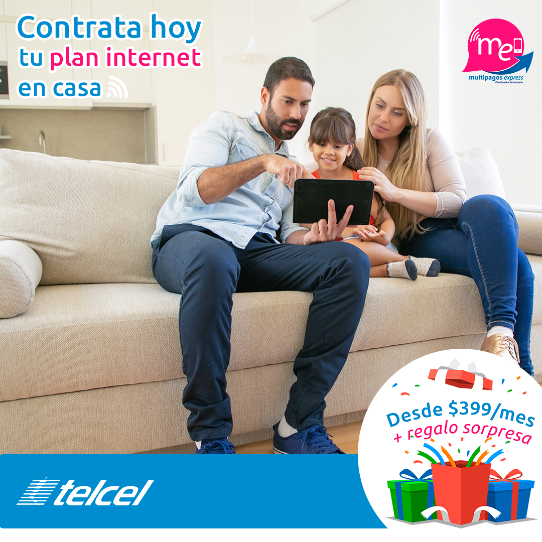 Internet en tu Casa - Multipagos Express | Distribuidor Autorizado Telcel